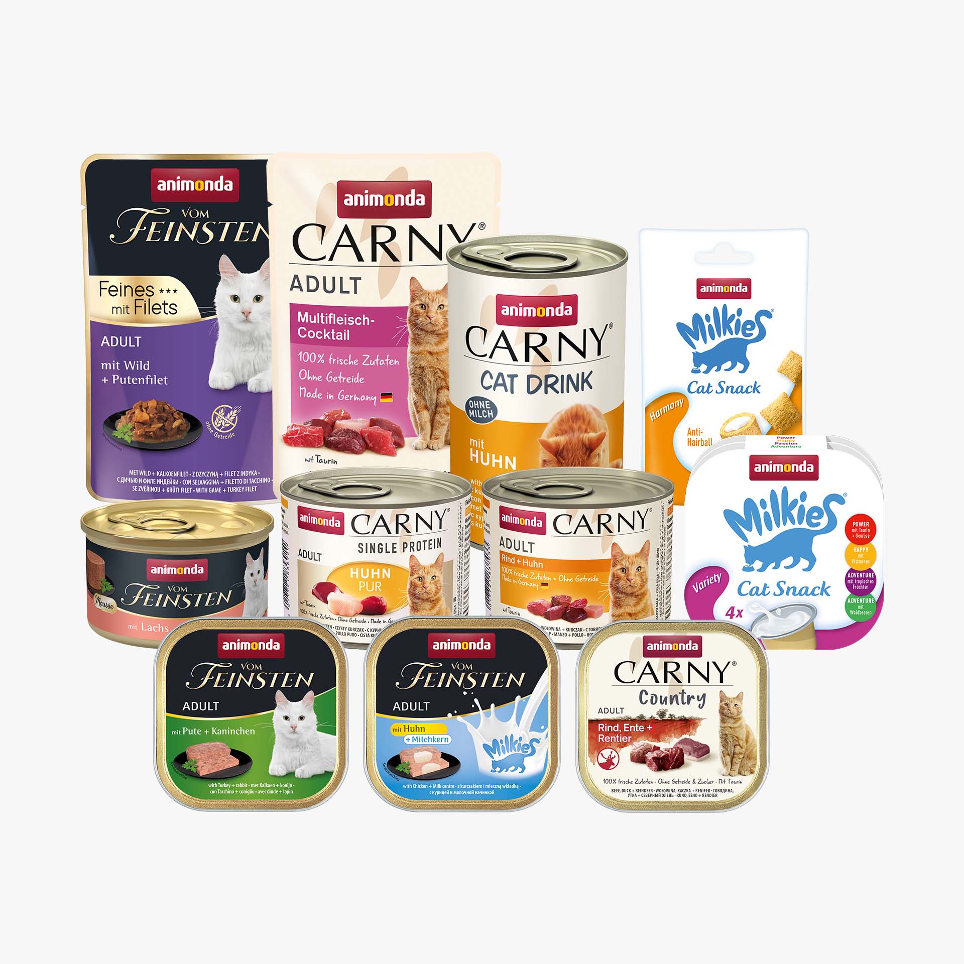 Probierpakete mit Katzenfutter | animonda