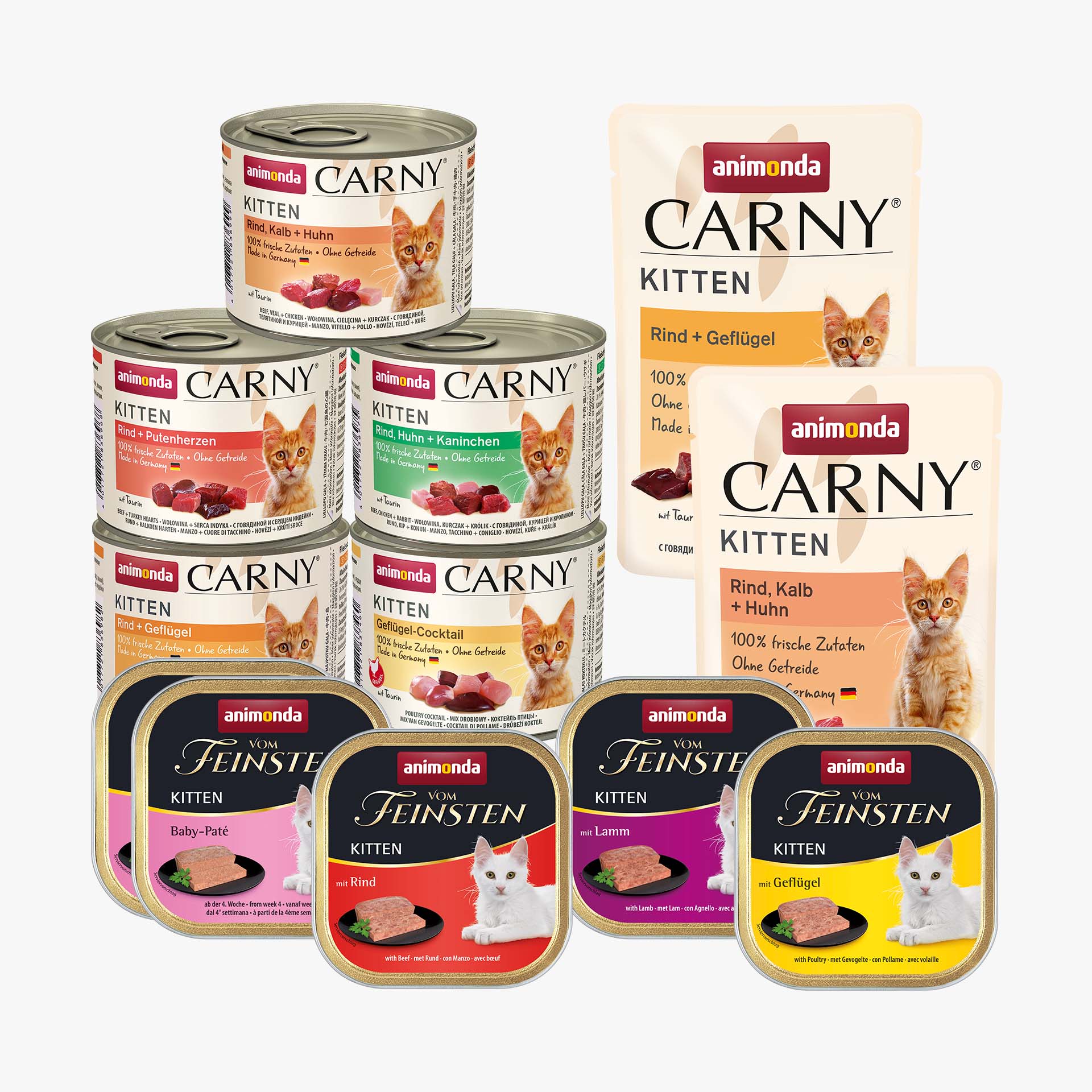 Probierpakete mit Katzenfutter | animonda